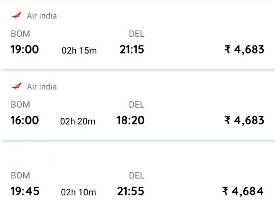AC First Class (1st AC) vs Flights for travel during Covid ? – Trainkibaat
